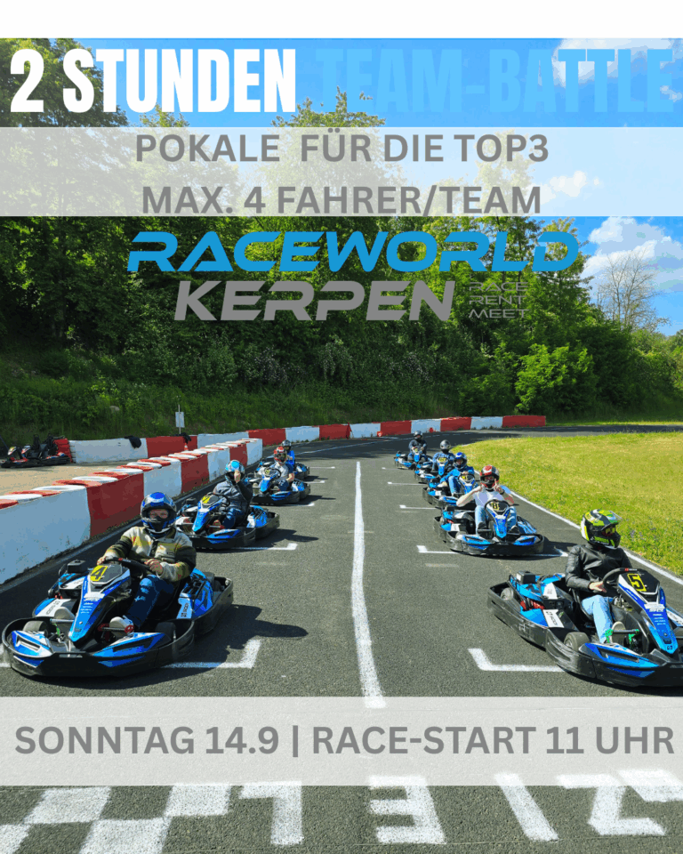 Raceworld Kerpen – Race – Rent – Meet